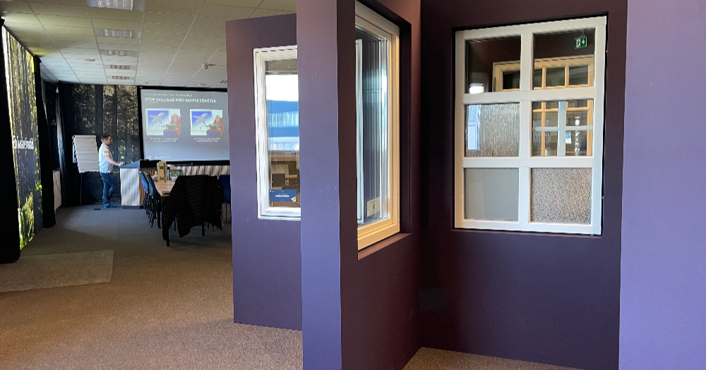 Fönsterskola för bygghandlare och snickare